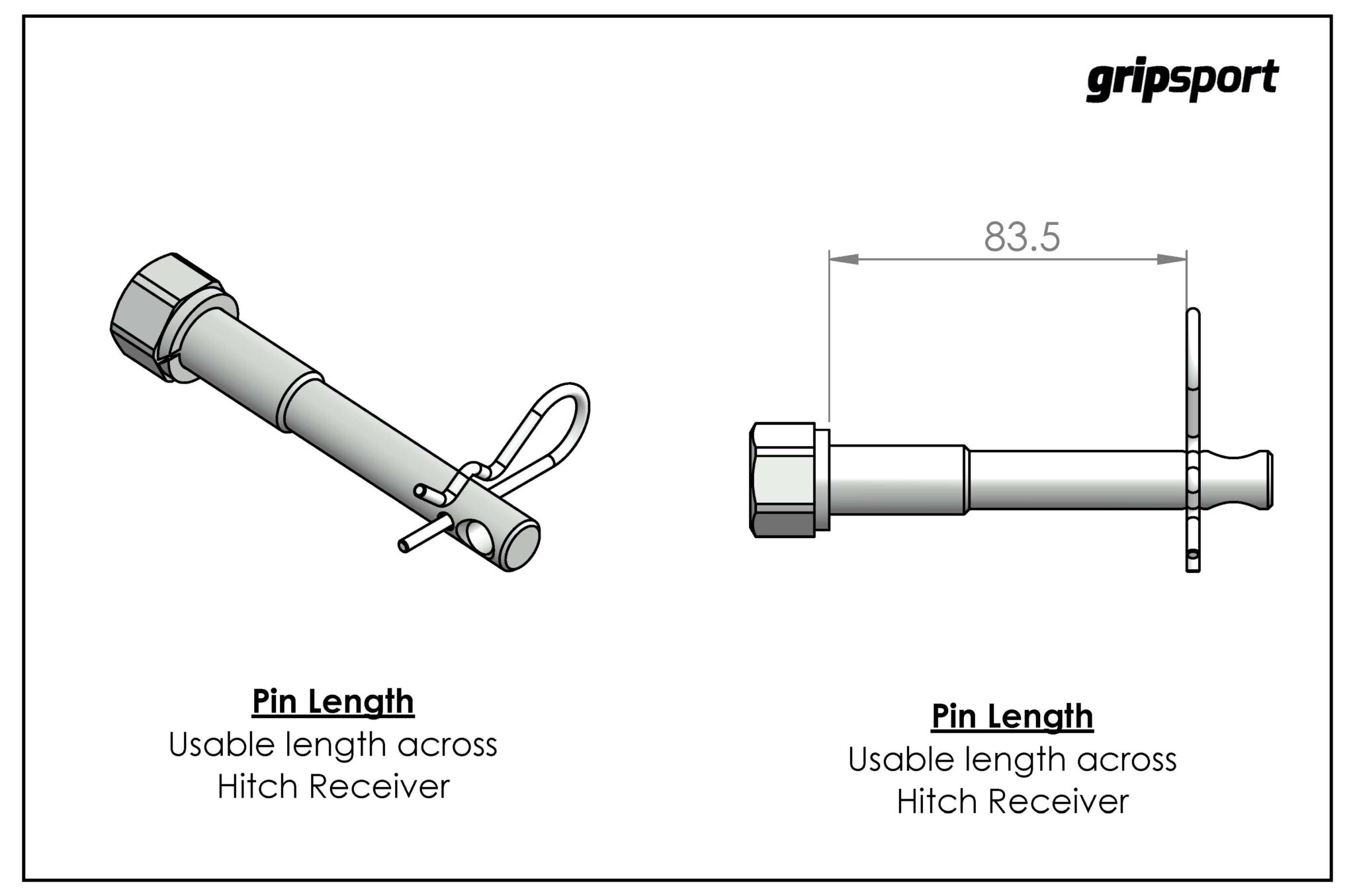 Bike Rack Hitch Stabiliser | GripSport