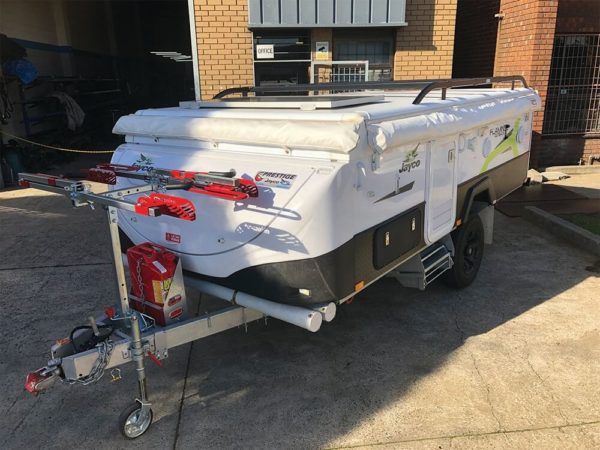 Jayco Flamingo Caravan Bike Rack | GripSport