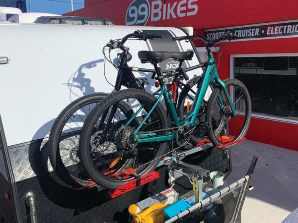 MDC Step-Thru Caravan Bike Rack | GripSport