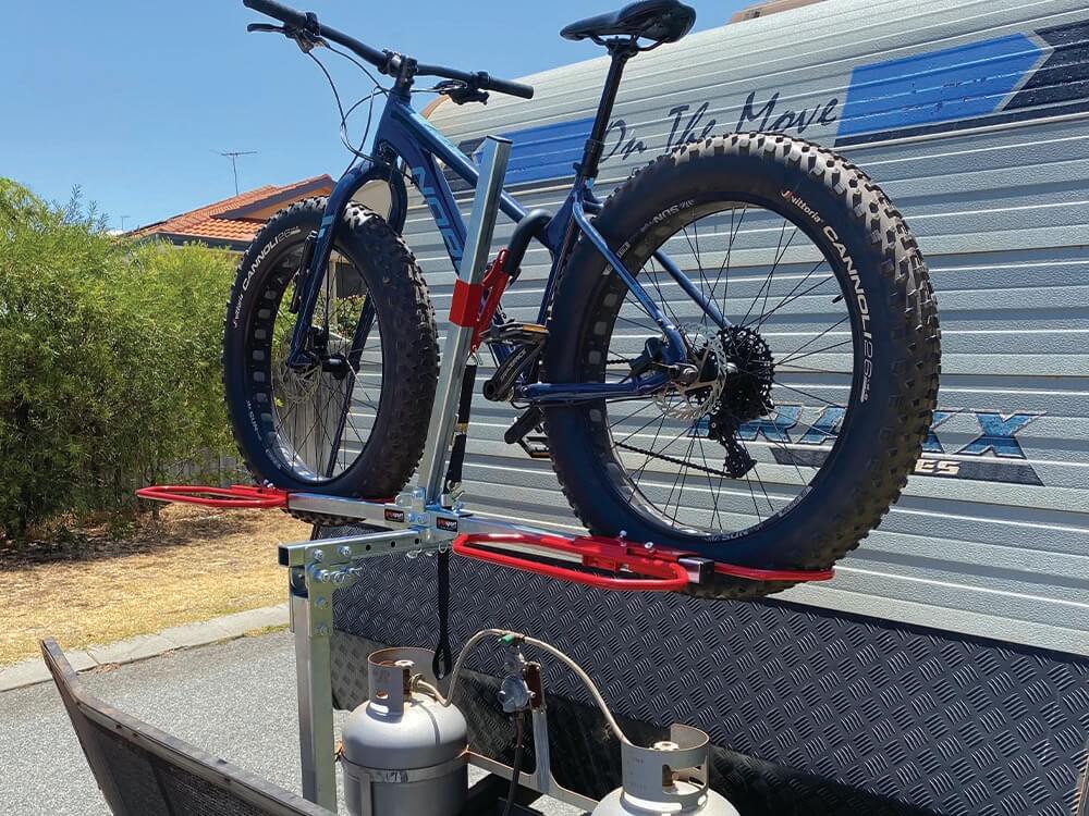 On The Move Caravan Bike Rack | GripSport