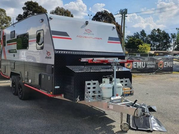 Utow Jayco Adventurer Caravan Bike Rack | GripSport